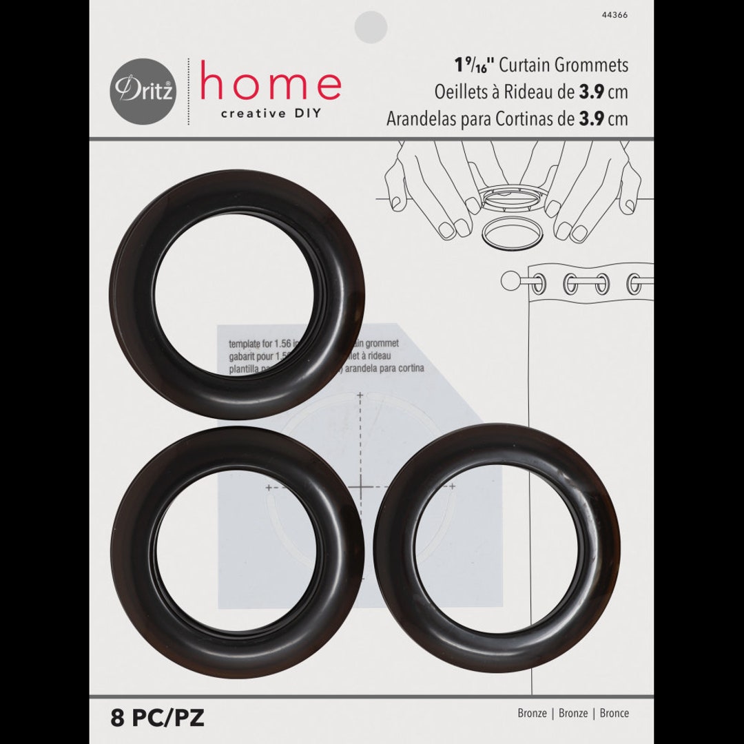 Grommets for Curtains Black Color - Etsy