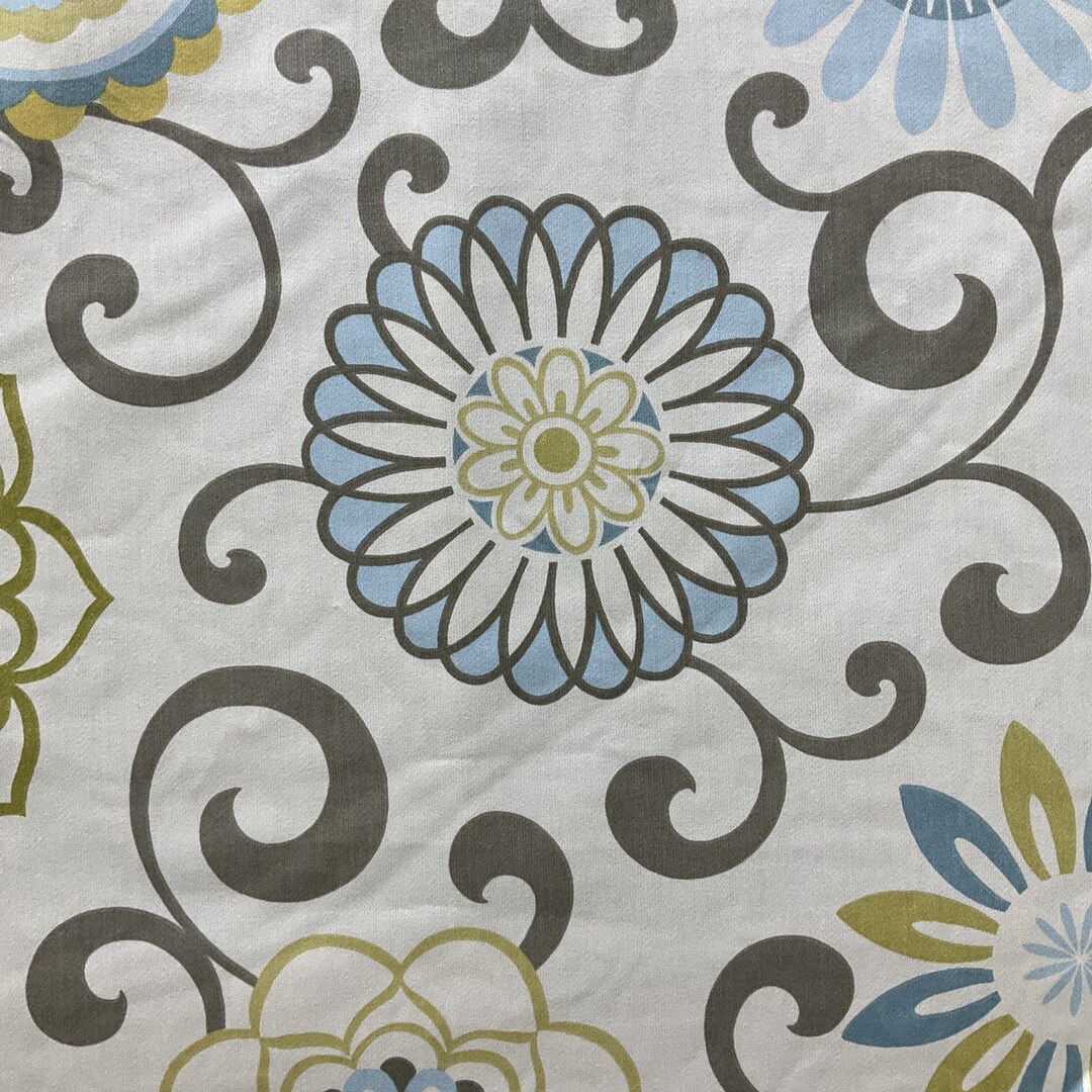 Waverly Pom Pom Play in Spa Curtains Long or Small Window Treatments 2 ...