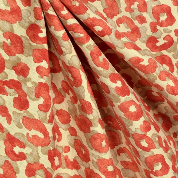 P/kaufman Snow Leopard Custom Made Drapes From 2 Story Extra | Etsy