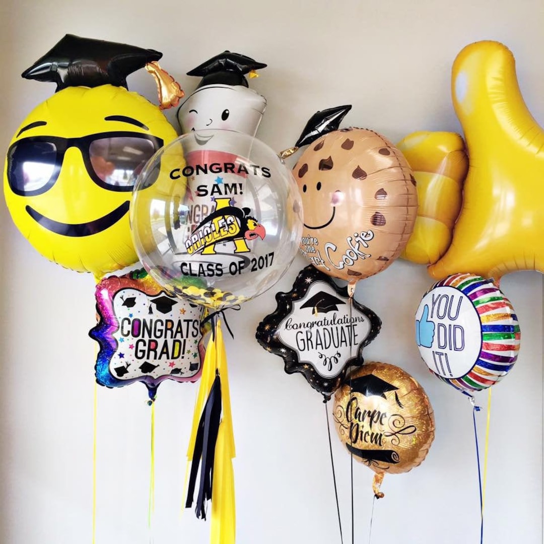 Graduation Balloon Bouquet - Etsy