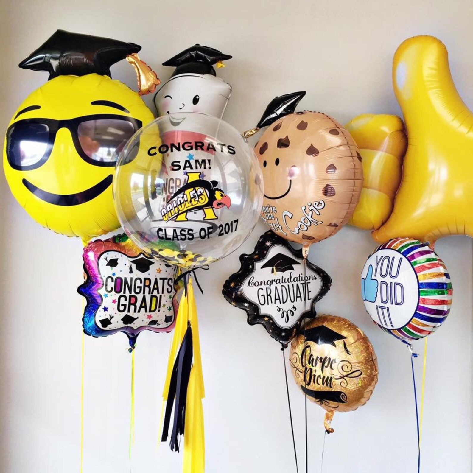 Graduation Balloon Bouquet - Etsy