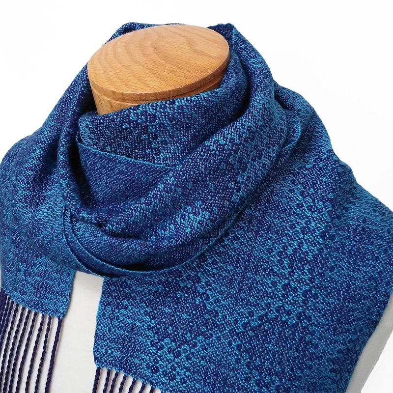 Hand Woven Scarf - Etsy
