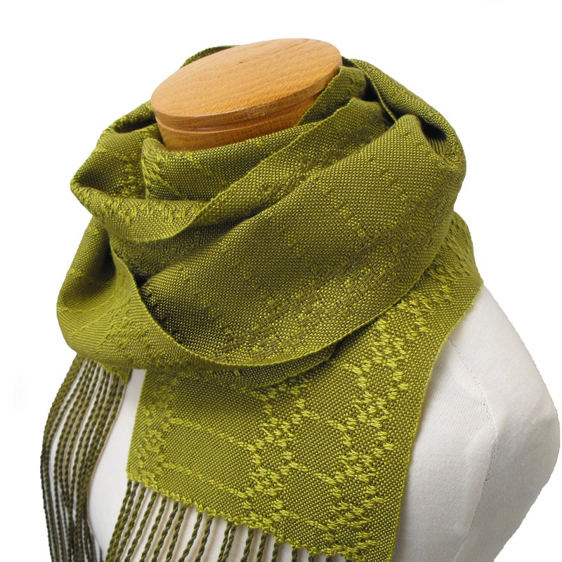 Chartreuse Scarf - Etsy