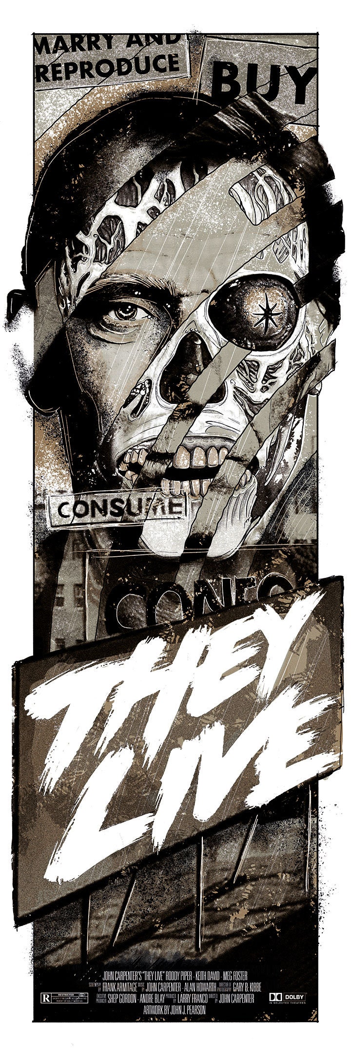 They Live - Screen Print - Etsy
