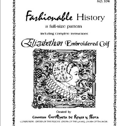 ELIZABETHAN SHOE PATTERN by Queta's Closet No.113 - Etsy