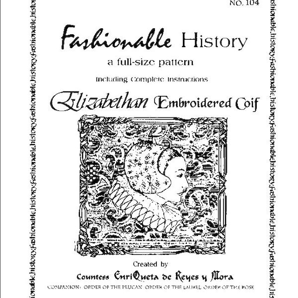 Elizabethan Coif - Etsy