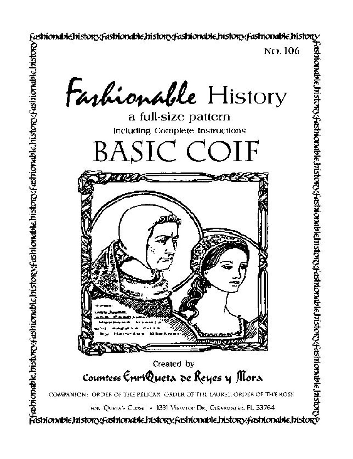 BASIC COIF Pattern by Queta's Closet No.106 - Etsy