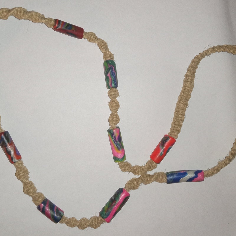 Braided Necklace - Etsy