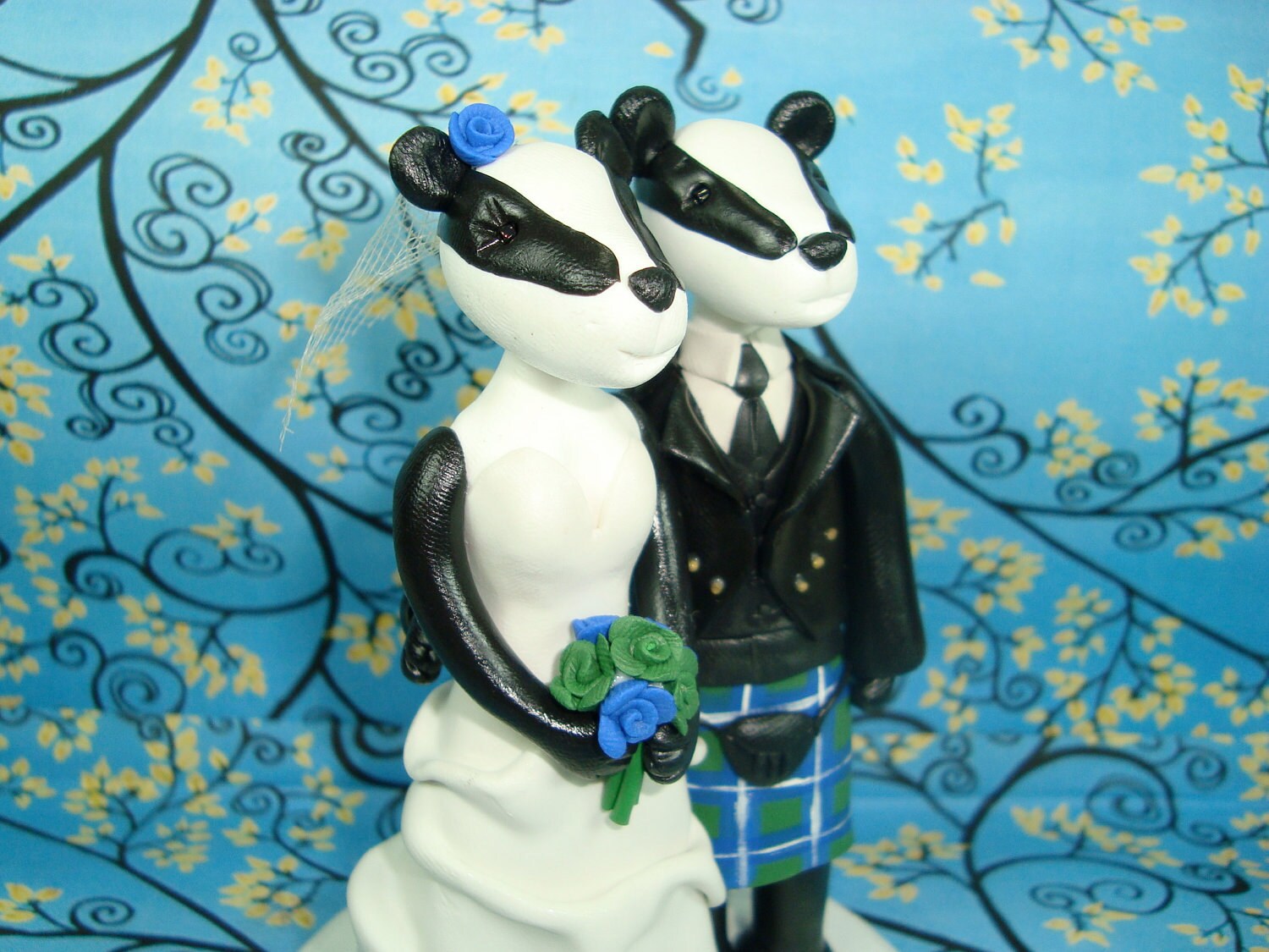 Custom Badger Cake Topper - Etsy