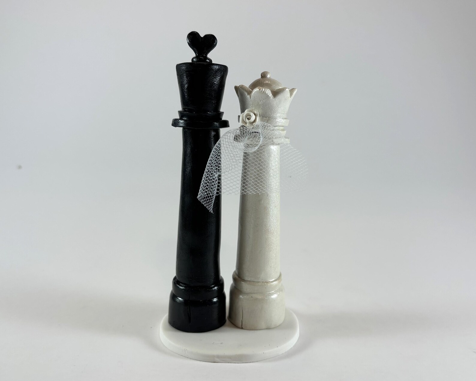 Custom Handmade Chess Piece Cake Topper - Etsy