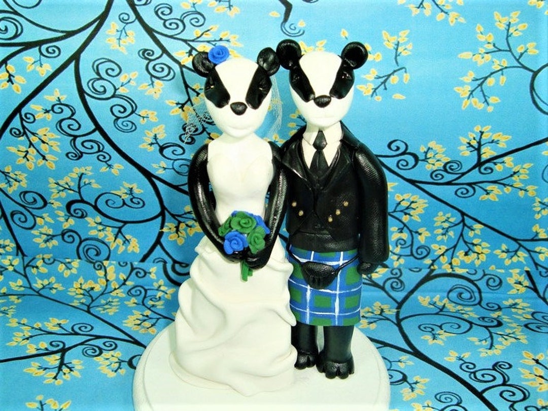 Custom Badger Cake Topper - Etsy
