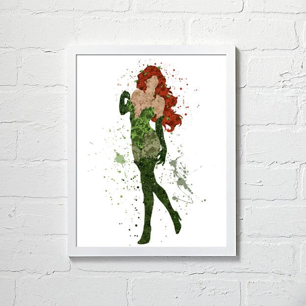 Poison Ivy Silhouette