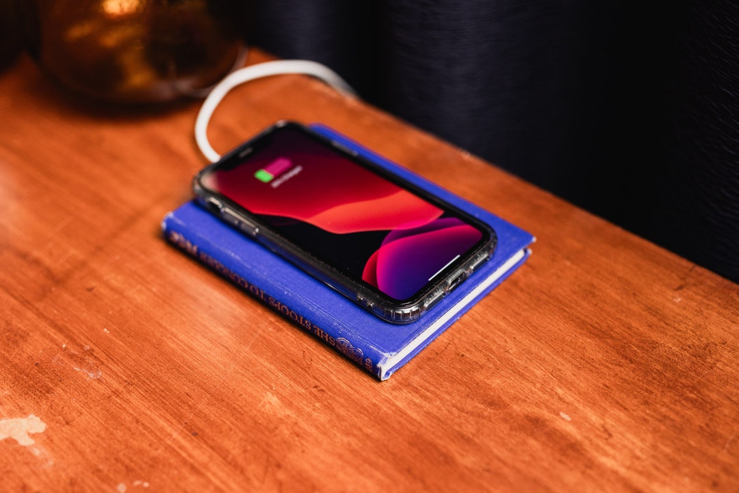 Hidden Wireless Charger - Upcycled Book Converted to a Secret Phone ...