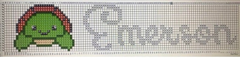 Custom Animal Crochet Name Afghan PATTERN - Etsy