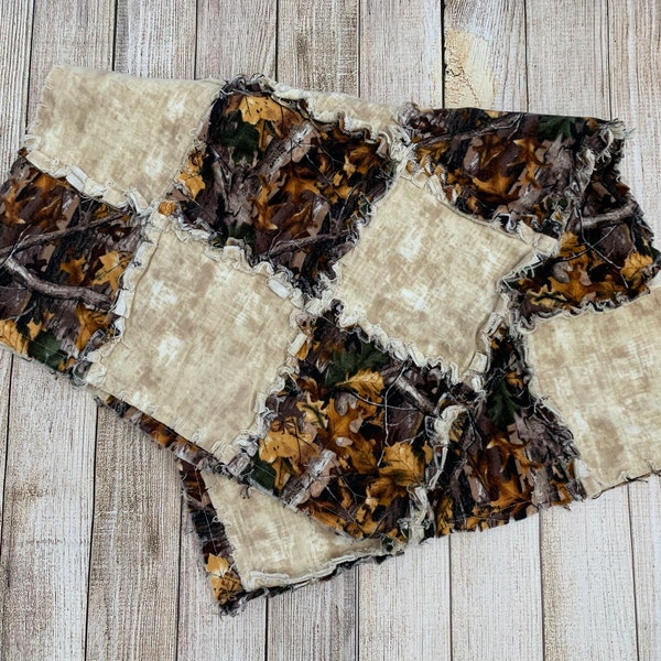 Camo Rag Quilt - Etsy