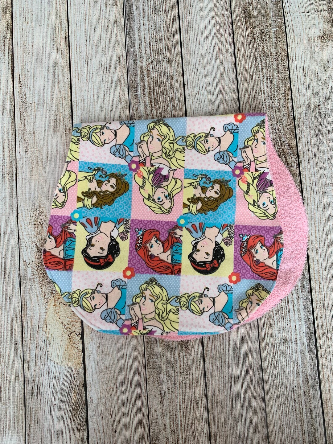 Disney Princess Burp Cloth - Etsy