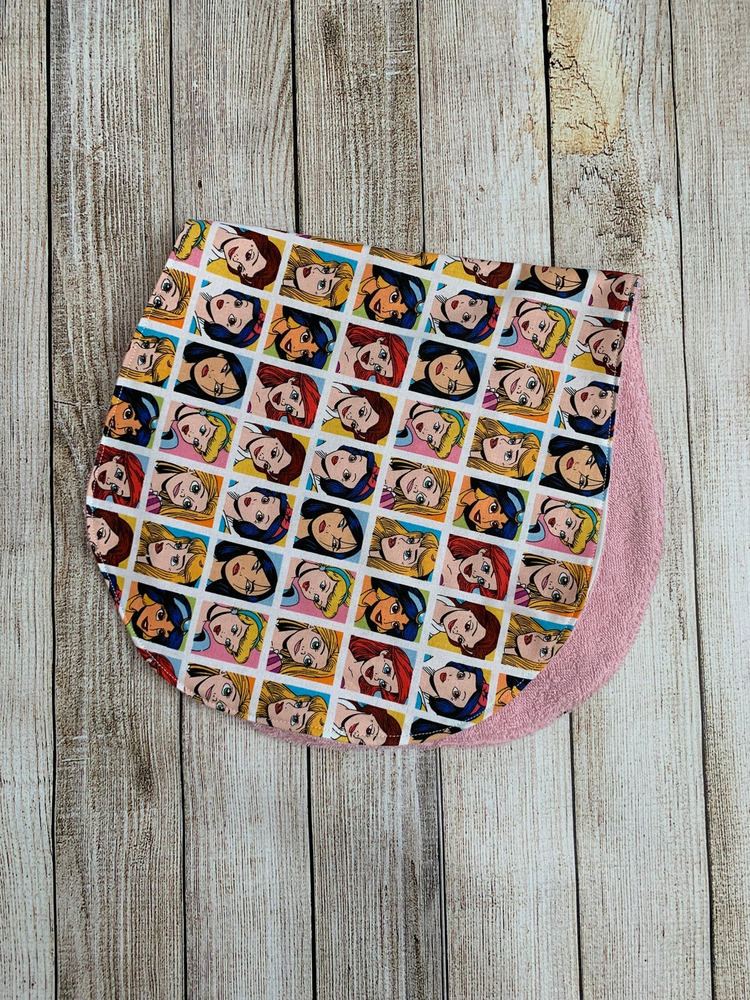 Disney Princess Burp Cloth - Etsy