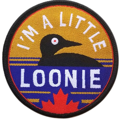 I'm a Little Loonie Iron on Patch Embroidered Sew on | Etsy