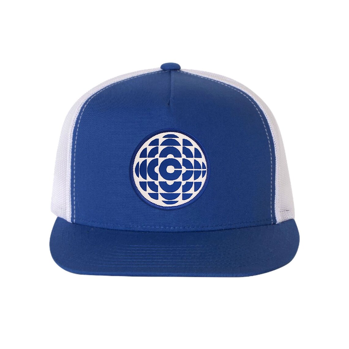 CBC Blue Gem Logo Blue with White Five Panel Trucker Cap CBC | Etsy