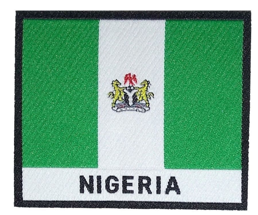 Nigeria Flag Patch Embroidered High Class Patch Nigeria - Etsy