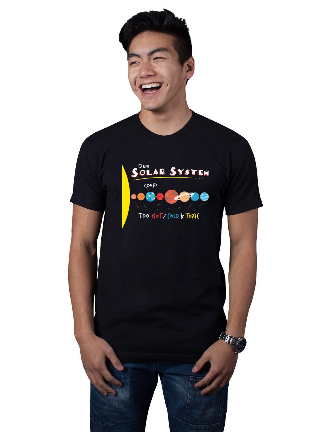 Our Solar System T-shirt | Space and Astronomy Science T Shirts | Nerd ...