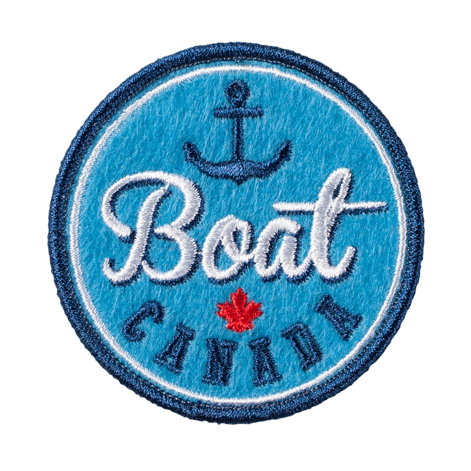 Boat Canada Iron on Patches | Embroidered Sew on Patches | Canada ...