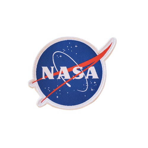 NASA Meatball Logo Iron on Patches Embroidered Sew on STEM - Etsy