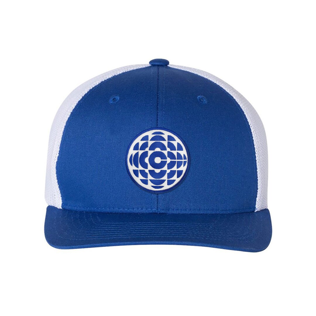 CBC Blue Gem Logo Blue With White Five Panel Trucker Cap | CBC Retro ...