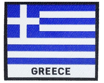 Greece Flag Patch - Etsy