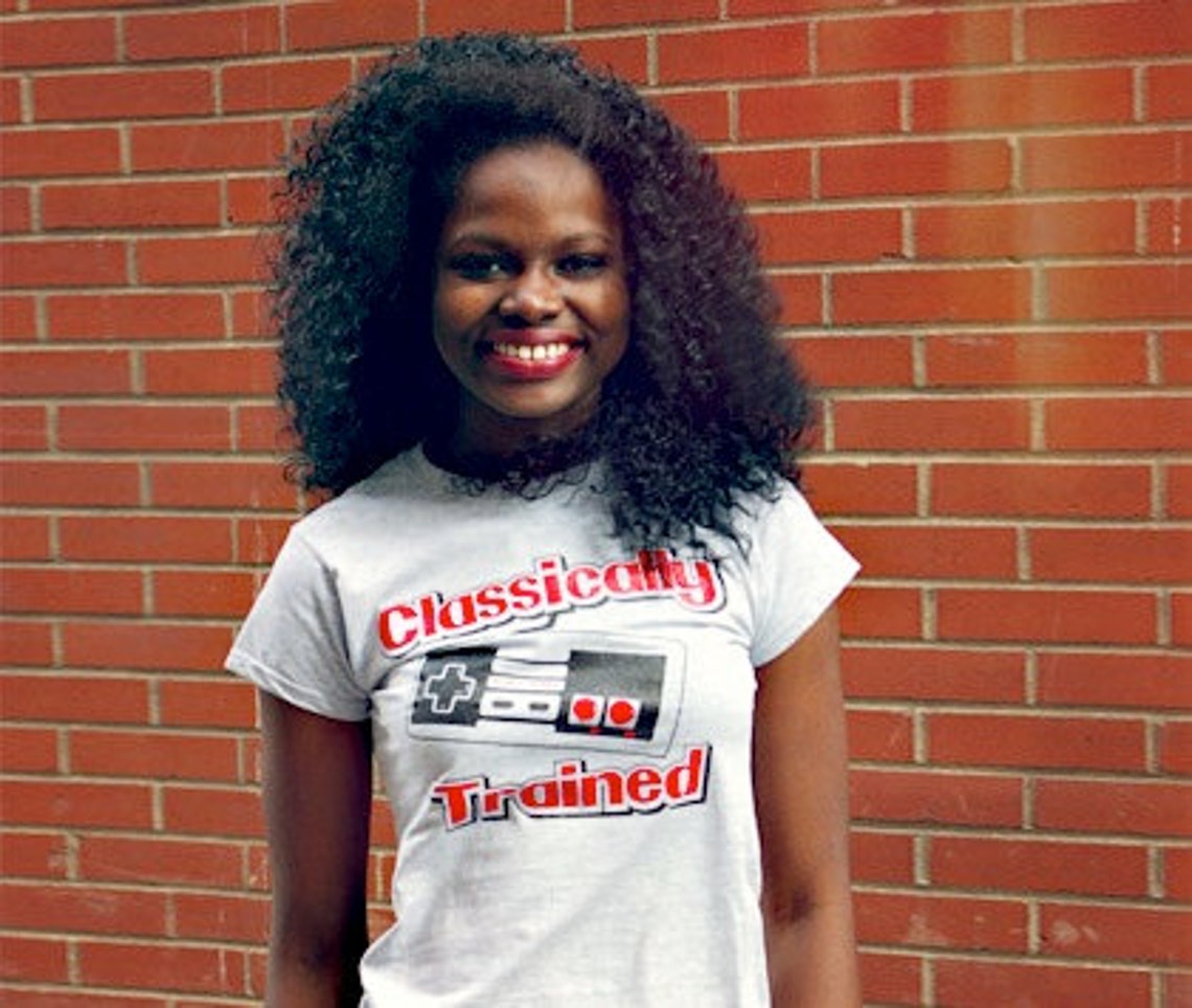 Gaming T Shirt Classically Trained Gamer T-shirt Retro - Etsy