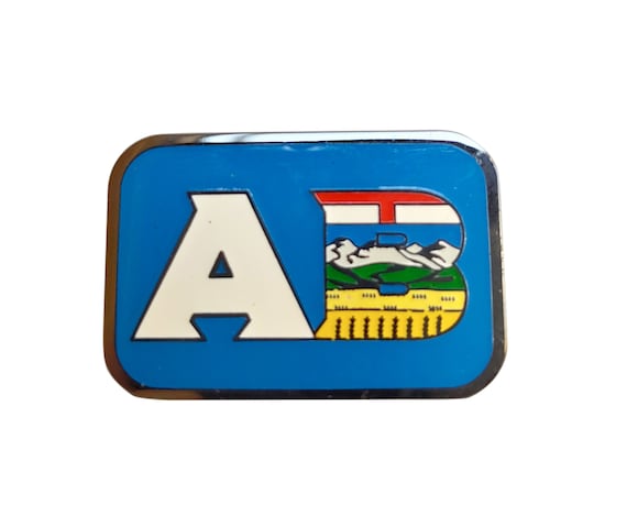 Enamel Pin Alberta Canada Province Proud Lapel Pin Canada - Etsy