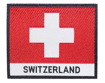 Swiss Flag Patch - Etsy