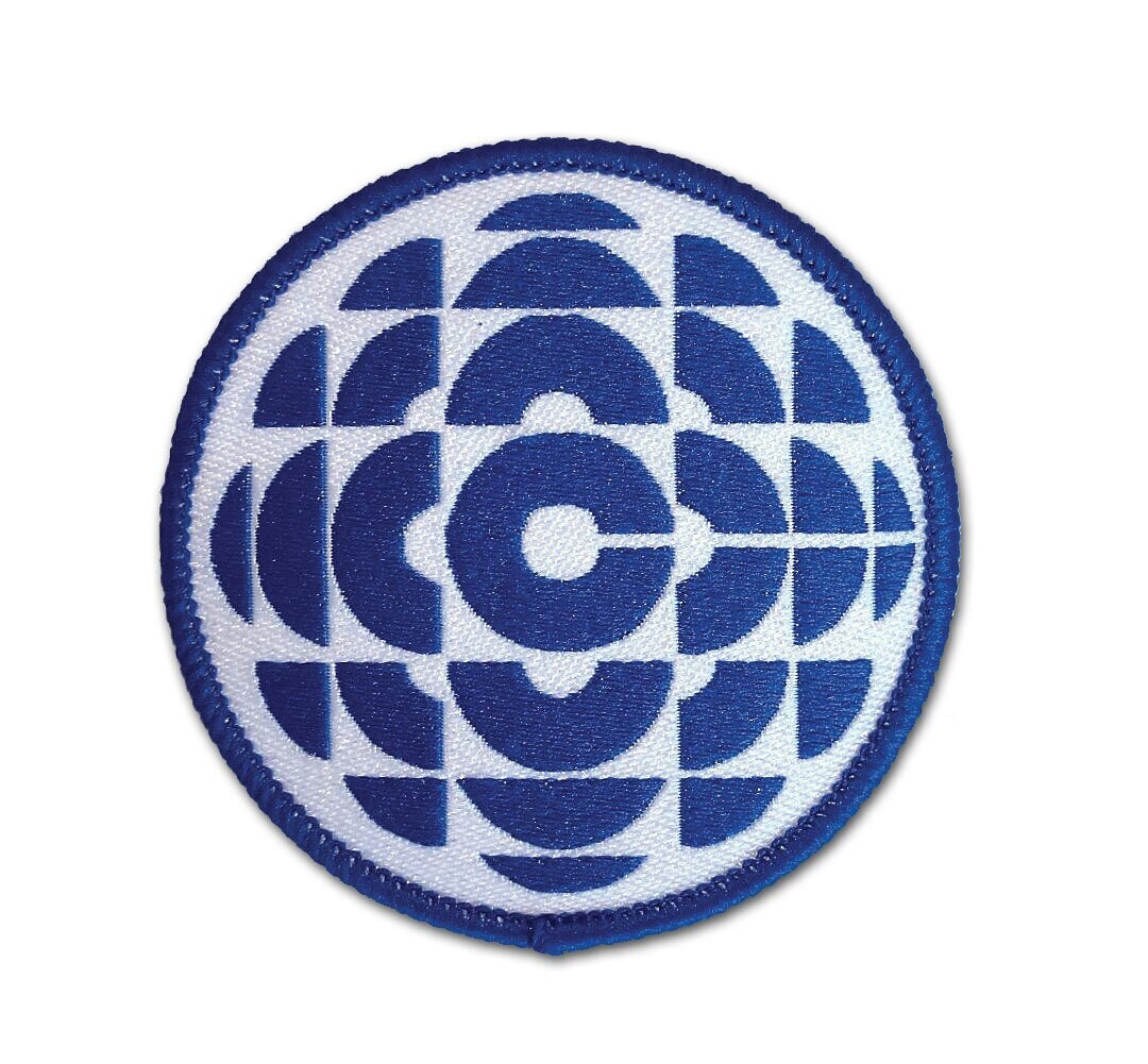 CBC Blue Logo Iron on Woven Patch | CBC Retro Sew on Patch | CBC Travel ...