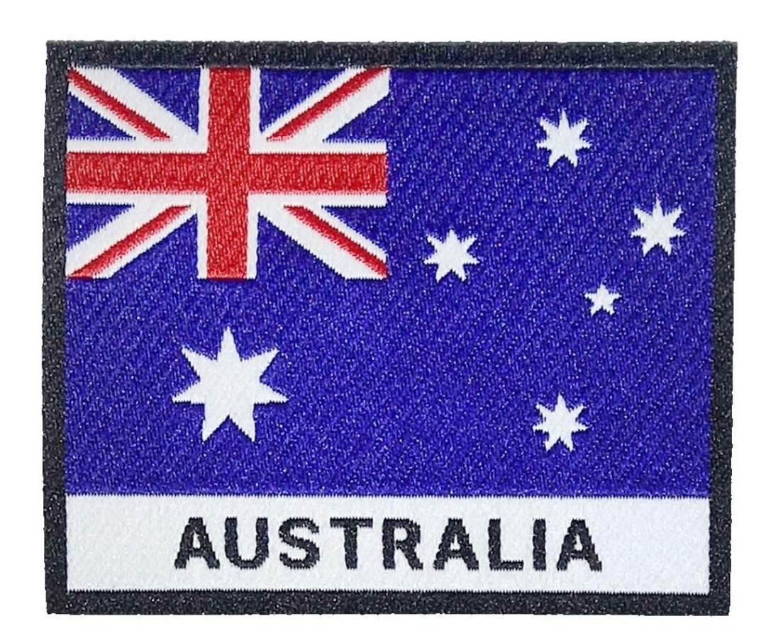 Australia Flag Patch | Embroidered High Class Patch | Australian Flag ...