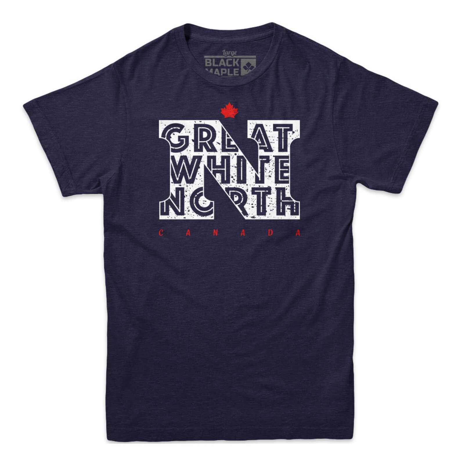 Great White North T-shirt Canada Clothing Canadian and - Etsy