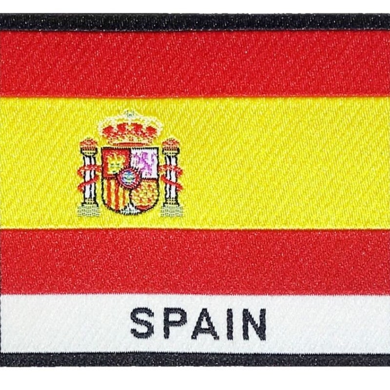 Spain Flag Patch - Etsy