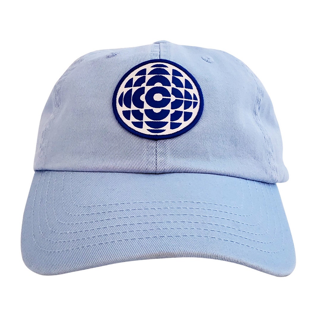 CBC Blue Gem Logo Light Blue Dad Cap | CBC Retro Logo Premium Hat ...