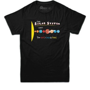 Our Solar System T-shirt | Space and Astronomy Science T Shirts | Nerd ...