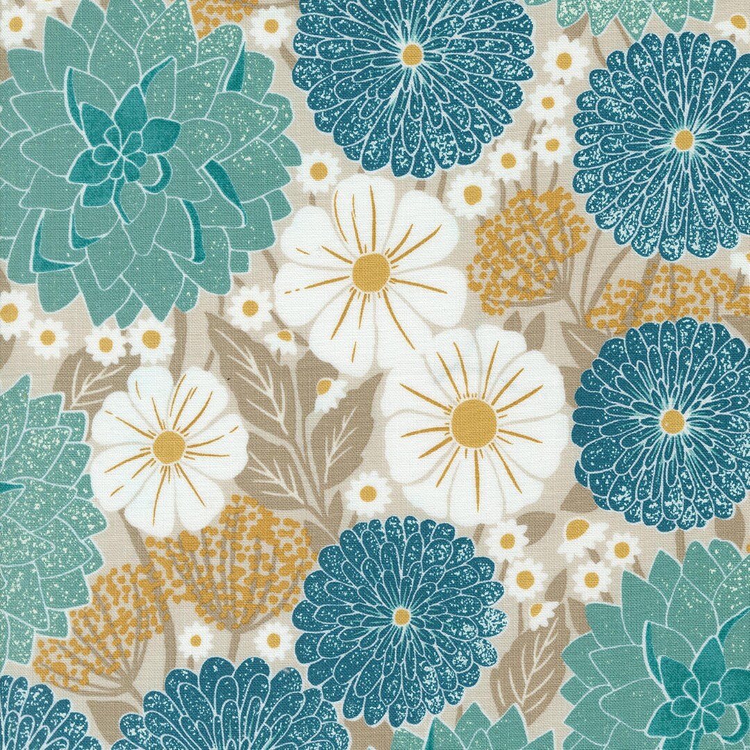 FIELD of FLOWERS by Katharine Watson for Moda - Bty - Item #3310-12 - Etsy