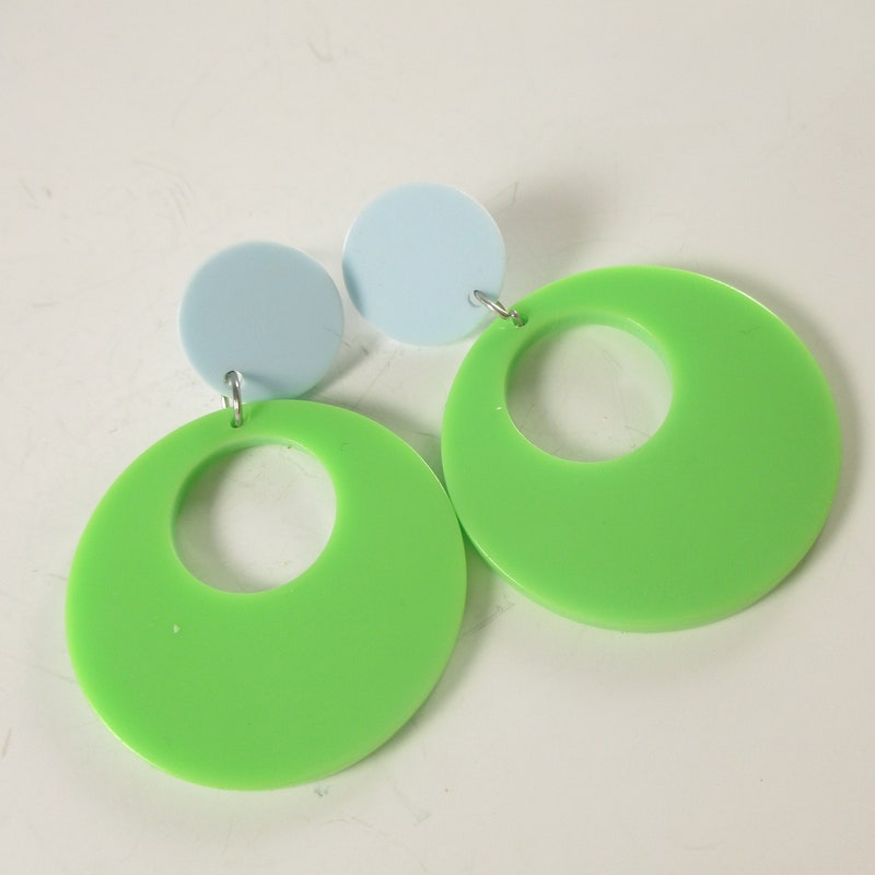 60s Mod Earrings - Etsy