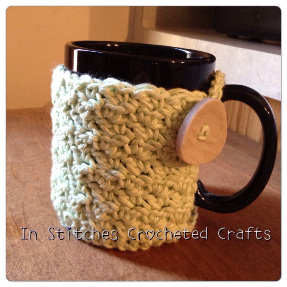 Textured Coffee Mug Cozy - Etsy