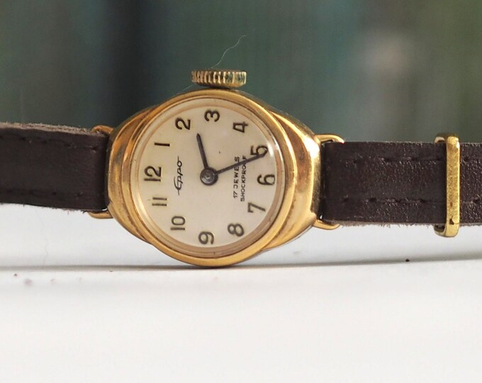 Pallas Eppo -vintage German Mechanical Wind up Women's Watch EPPO- Gold ...