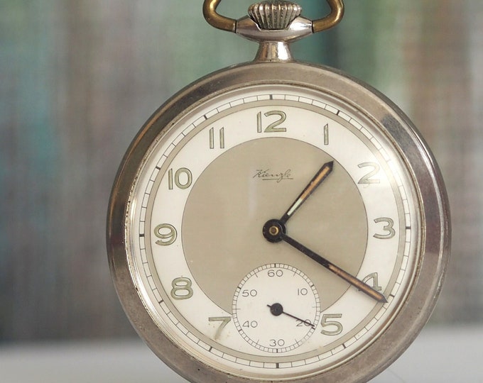 KIENZLE - 1960's German Pocket Watch - KIENZLE, Vintage German ...