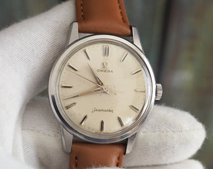 OMEGA Seamaster - 1960's Stainless Omega Seamaster Cal.285- Swiss Made ...