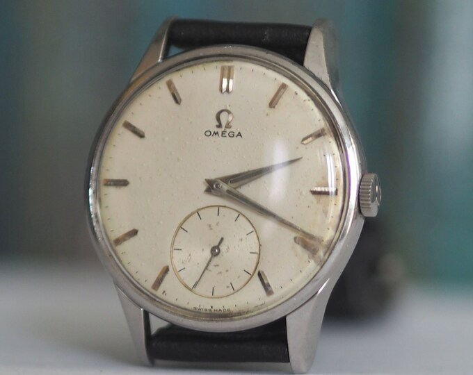 OMEGA 1950's Omega Cal.266 Swiss Made Mechanical Wind up Men's Watch ...