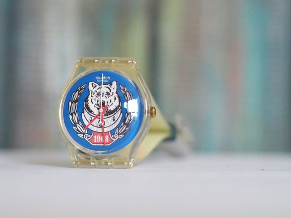 SWATCH SPACE Dog LAIKA Gk 200 - Swiss made Watch S… - Gem