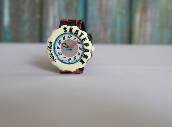 flick-flack watch by Swatch - Skatepark, 1990's quart… - Gem