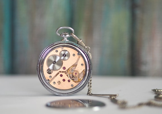 OMEGA cal.960 - mechanical wind up pocket watch OME… - Gem