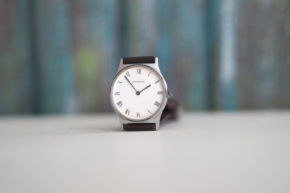 SANDOZ - Swiss made mechanical wind up men's watch … - Gem