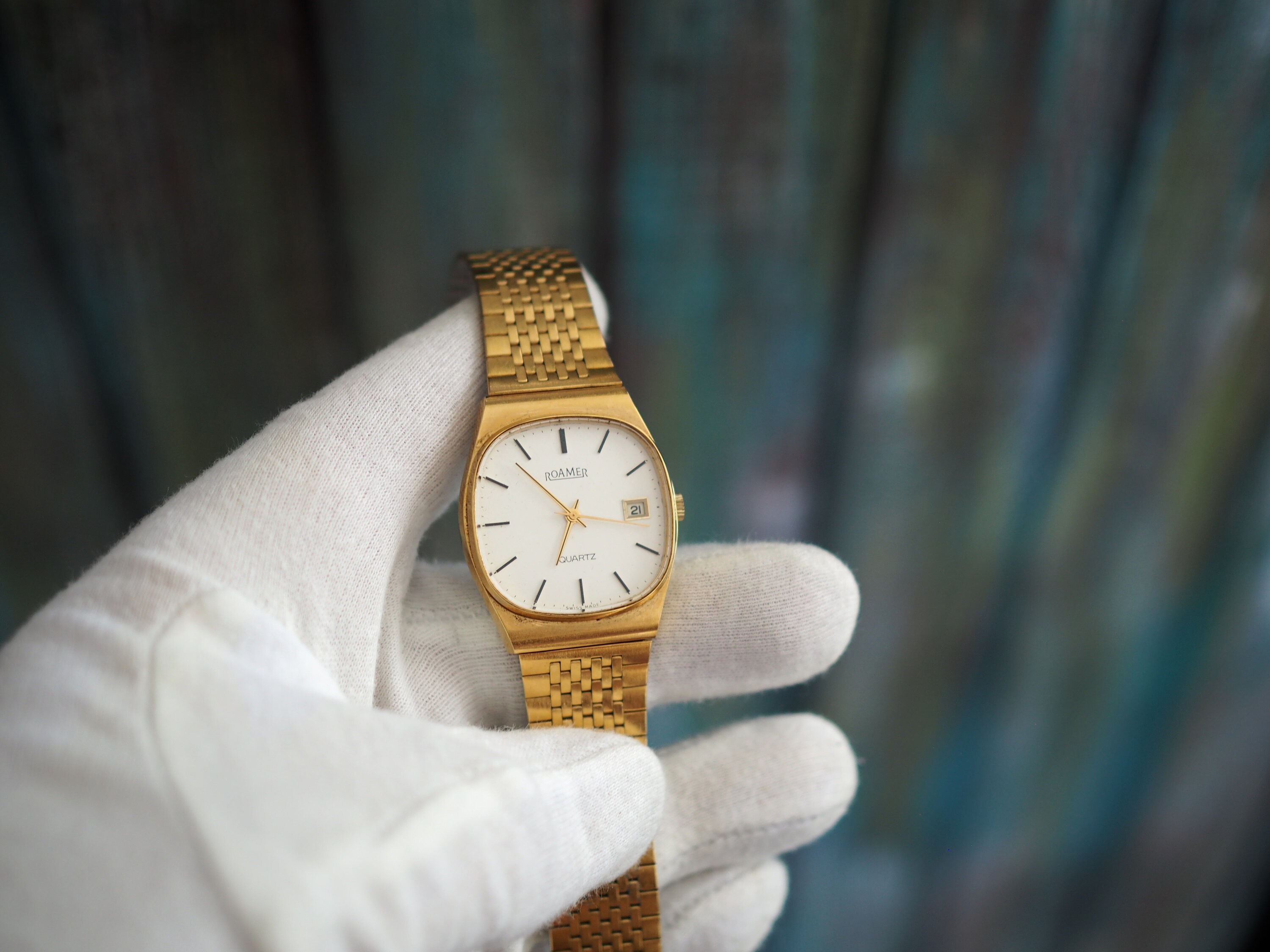 ROAMER Swiss Made Quartz Men's Watch Roamer 1970's - Etsy